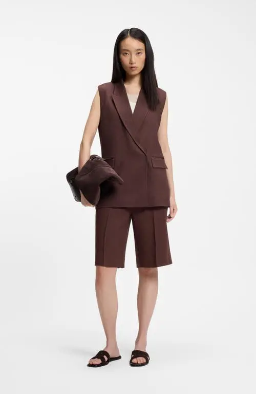 BOSS Jankania Linen Blend Vest