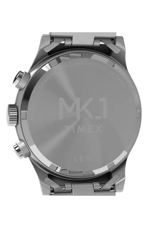 Timex® Mk1 Chronograph Stainless Steel Bracelet Watch