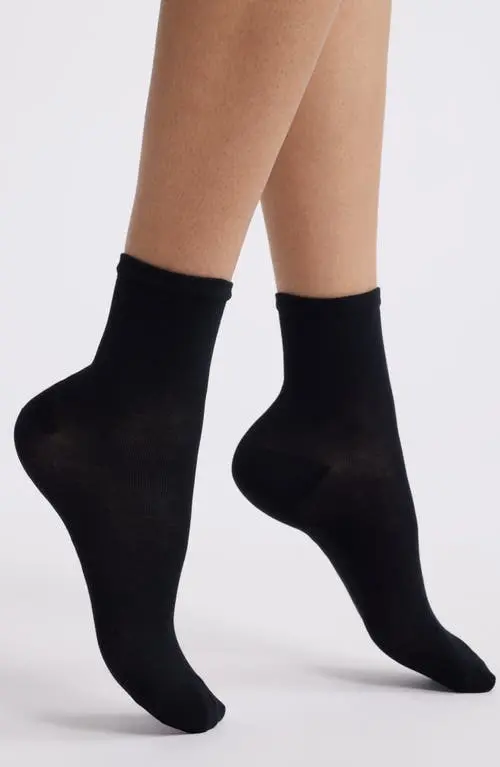 Hue Crew Socks - Black