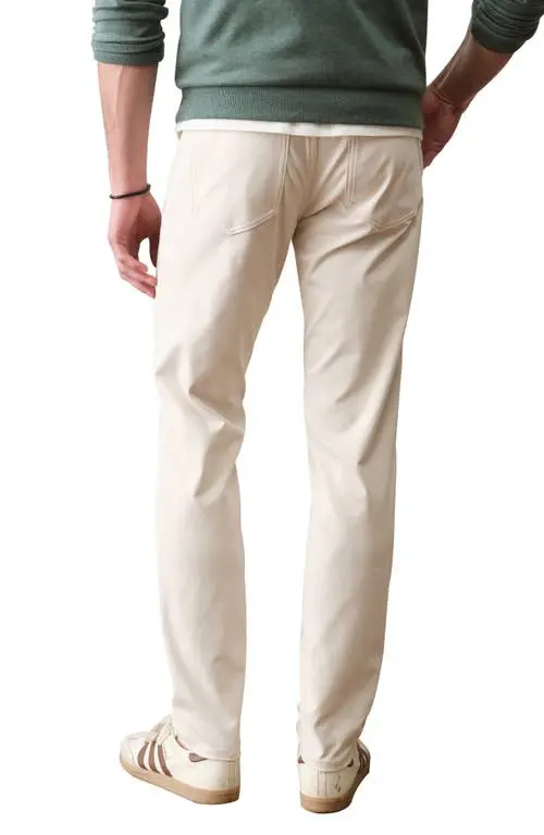 Marine Layer Five-pocket Undercover Slim Straight Leg Tech Pants