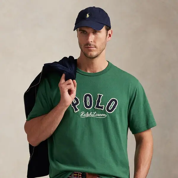 Ralph Lauren Western-logo Jersey T-shirt - Verano Green