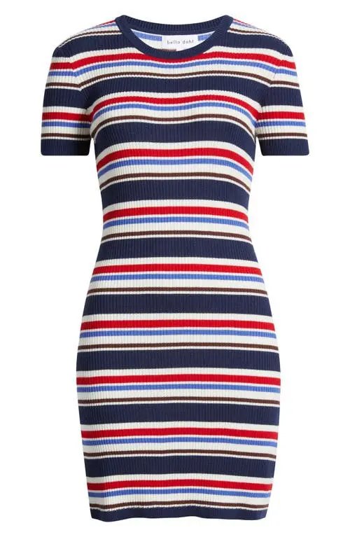 Bella Dahl Stripe Rib Mini Dress