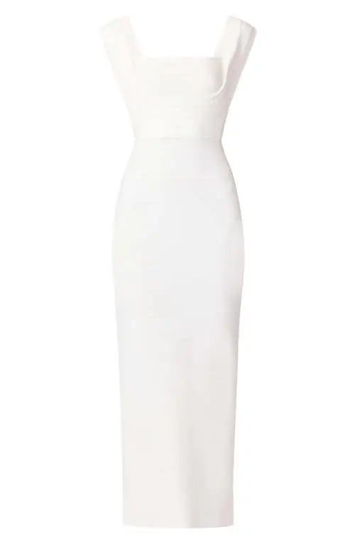 ELLIATT Fiona Square Neck Column Gown