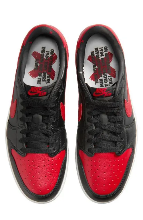 JORDAN Air 1 Retro Low Og Basketball Sneakers - Black/black