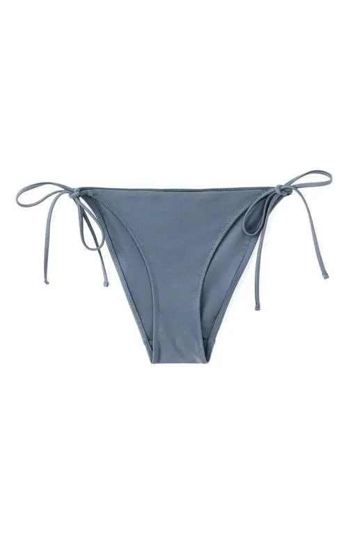Mango Side Tie Bikini Bottoms - Blue