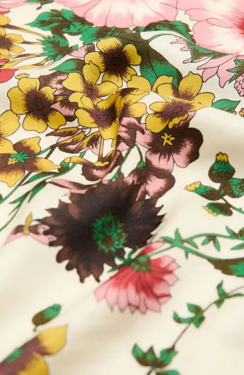 Mango Floral Print Scarf