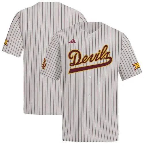 Adidas Arizona State Sun Devils Replica Baseball Jersey - Gray