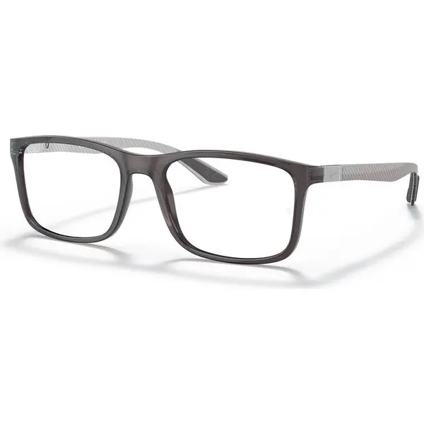 Ray-ban Rectangle Full Rim Eyeglasses - Grey