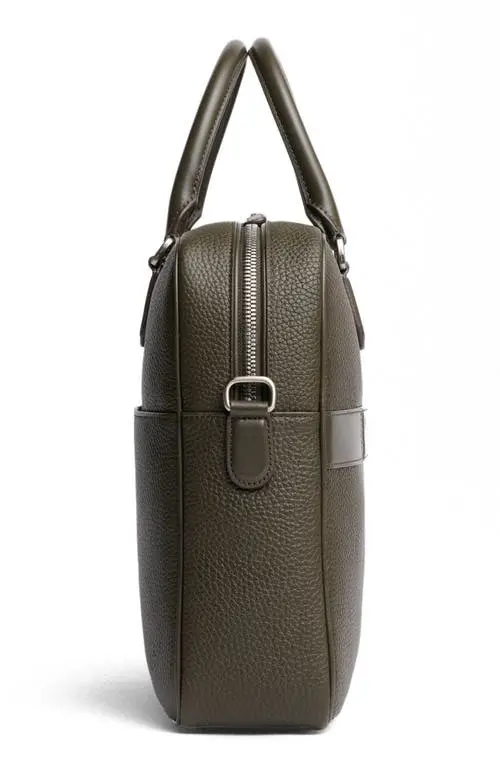 CARL FRIEDRIK Dunloe Briefcase - Dark Olive