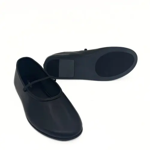 AMIE RAFA Amber Elastic Mary Janes - Black