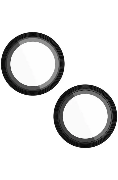 Kate Spade New York Aluminum Ring Lens Protector For Apple Iphone 15 / 15 Plus - Black