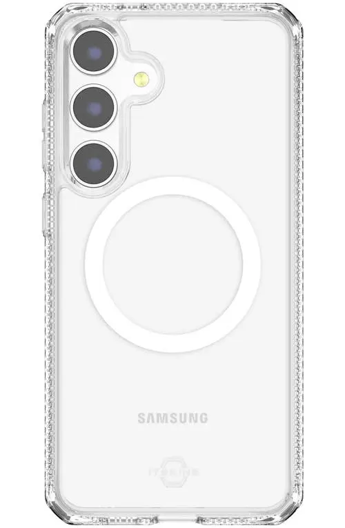 ITSKINS Hybrid_r Magsafe Case For Samsung Galaxy S25 - Clear
