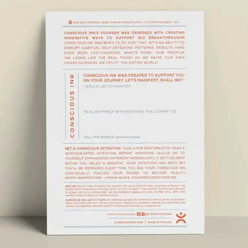 CONSCIOUS INK Self Love Manifestation Kit