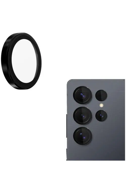 GADGET GUARD Camera Lens Protector For Samsung Galaxy S25 Ultra - Black