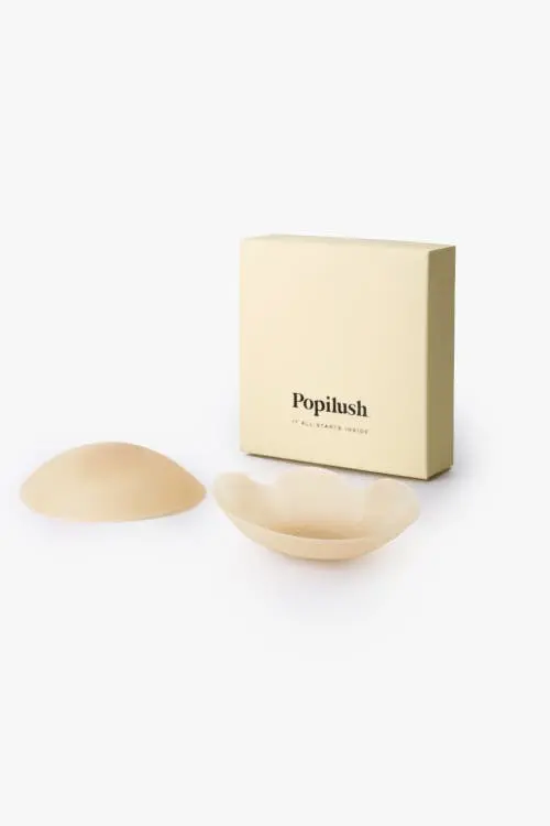 POPILUSH Breast Pasties Ultra Thin Seamless Invisible Nipple Covers - Fair