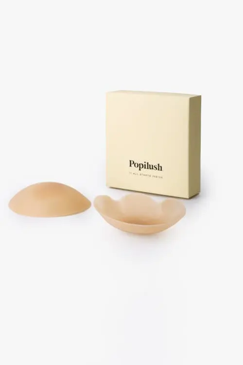 POPILUSH Breast Pasties Ultra Thin Seamless Invisible Nipple Covers - Medium