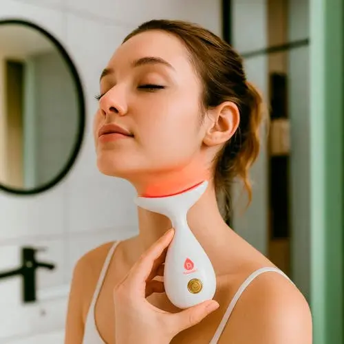 PURSONIC 7-in-1 Led Face & Neck Device & Gua Sha Wand