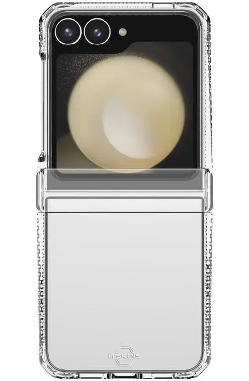 ITSKINS Hybrid_r Hinge Case For Samsung Galaxy Z Flip6 - Clear