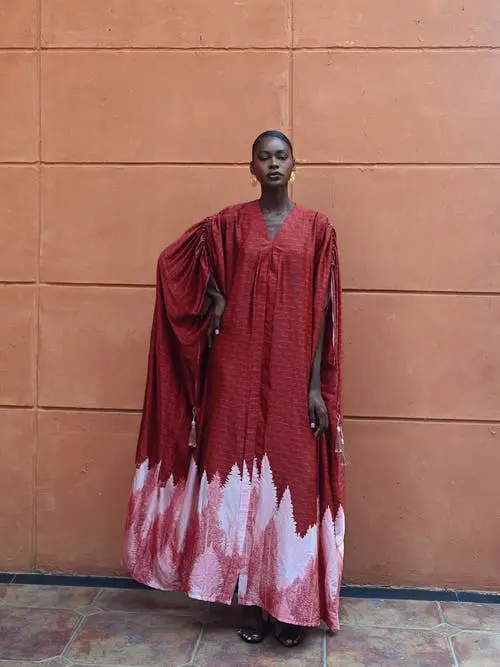 FLAUNT ARCHIVE Suri Silk Caftan