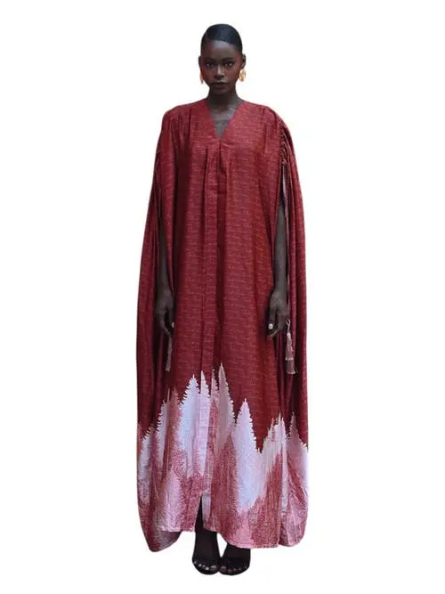 FLAUNT ARCHIVE Suri Silk Caftan