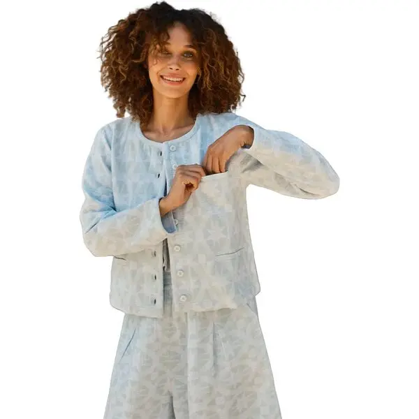 Ace & Jig Maira Crew Neck Cardigan - Calm