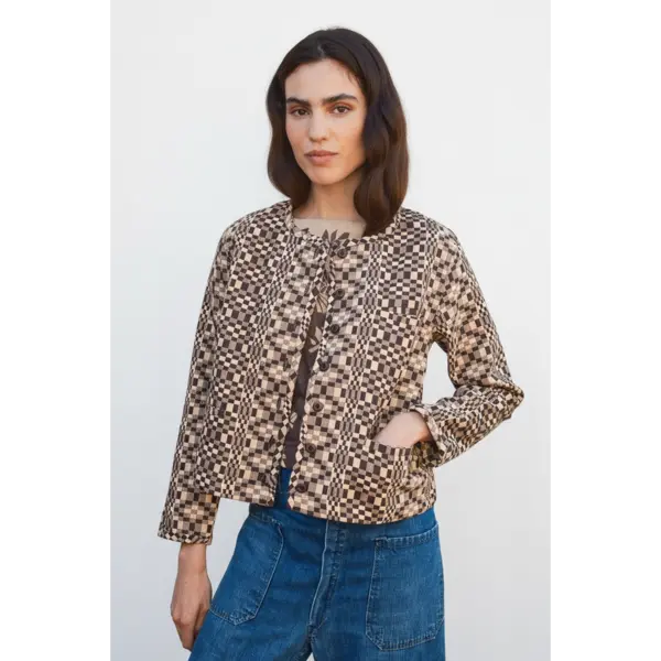 Ace & Jig Bailey Patch Pocket Pull-on Short - Sketch