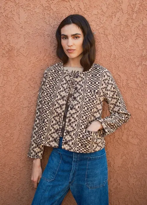 Ace & Jig Bailey Patch Pocket Pull-on Short - Sketch