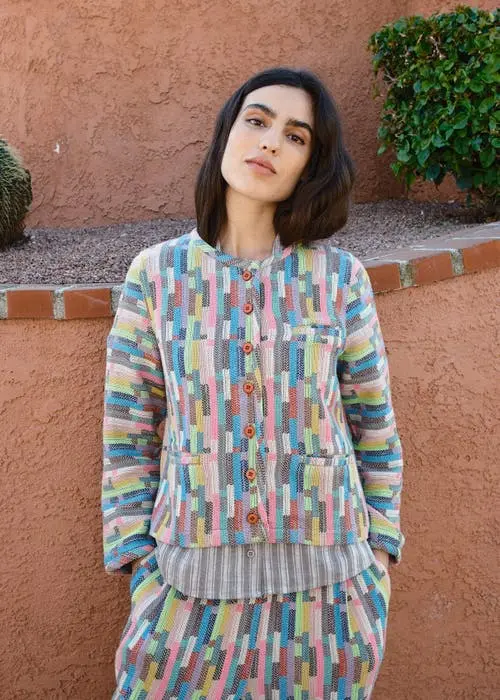 Ace & Jig Maira Crew Neck Cardigan - Trivia
