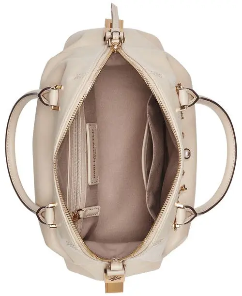 Karl Lagerfeld Paris Charlaine Cotton Satchel Bag