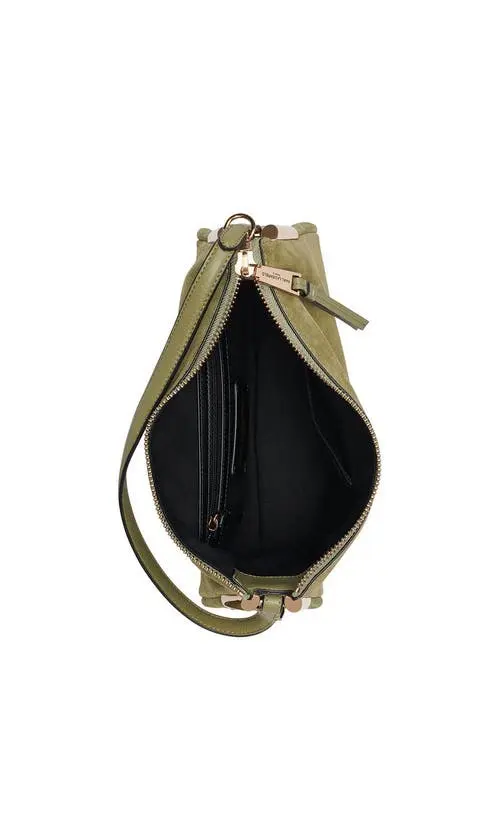 Karl Lagerfeld Paris Valerie Leather Crossbody Bag