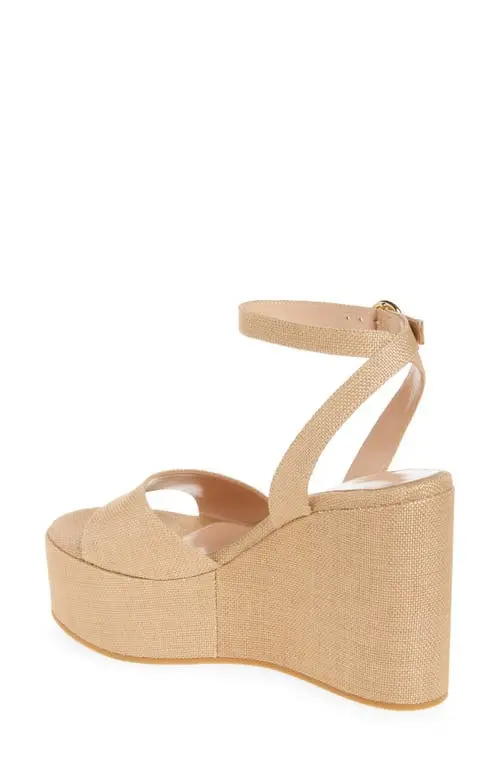 GIANVITO ROSSI Ankle Strap Wedge Sandals