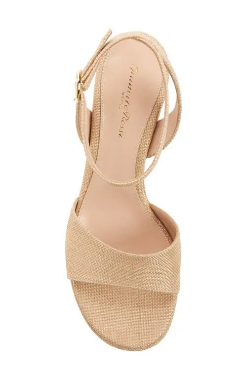 GIANVITO ROSSI Ankle Strap Wedge Sandals