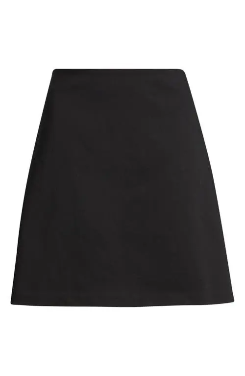 Halogen A-line Skirt - Rich Black