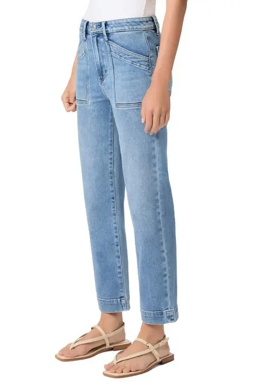 Paige Quincy Ankle Straight Leg Jeans