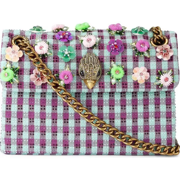 Kurt Geiger Mini Kensington Convertible Shoulder Bag - Purple Multi