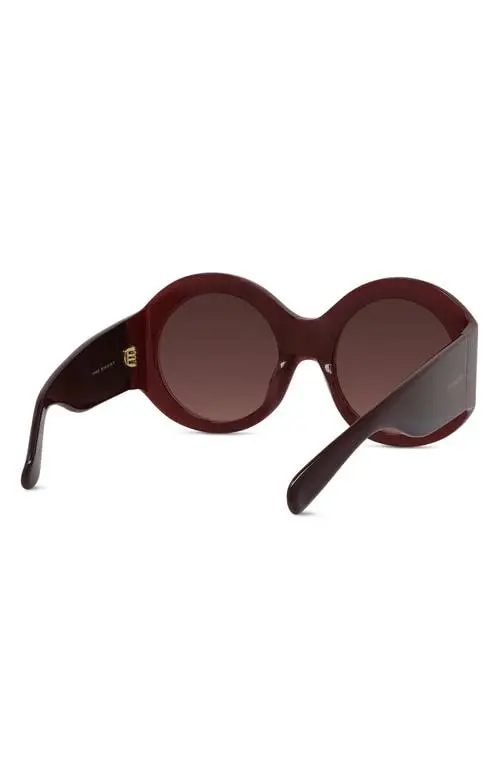 Givenchy Cocoon Round Frame Sunglasses - Shiny Bordeaux/gradient