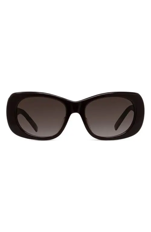 Givenchy Geometric Sunglasses - Shiny Bordeaux/gradient