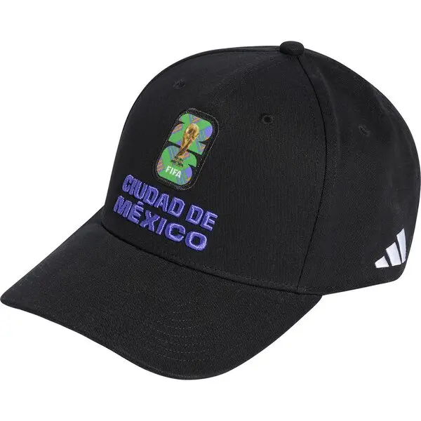 Adidas Fifa World Cup 2026™ Mexico City Twill Ball Cap - Black/white
