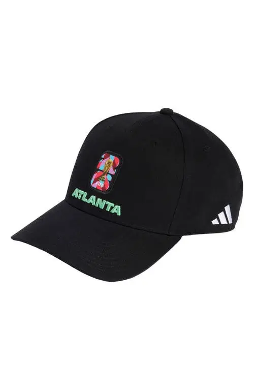 Adidas Fifa World Cup 2026™ Atlanta Adjustable Cap - Black/white