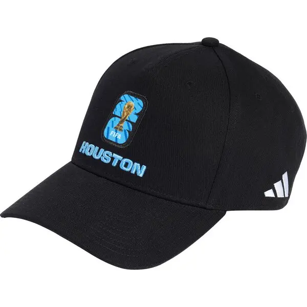 Adidas Fifa World Cup 2026™ Houston Adjustable Twill Cap - Black/white