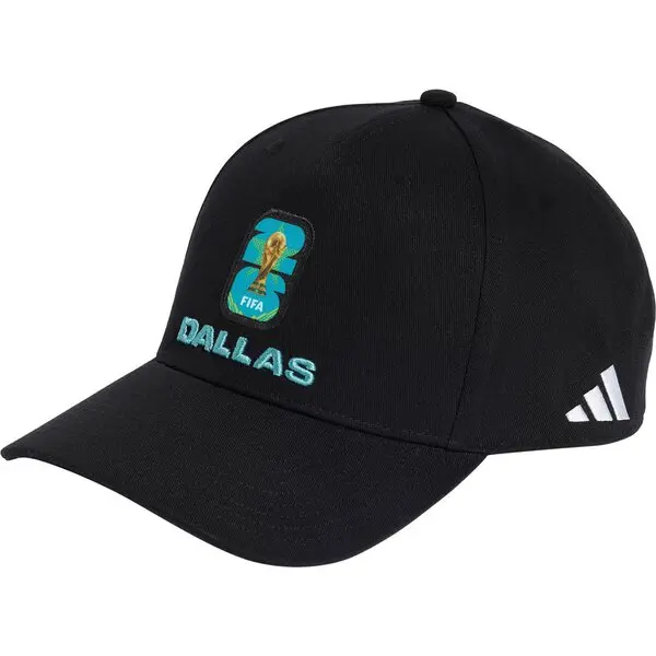 Adidas Fifa World Cup 2026™ Dallas Adjustable Cap - Black/white