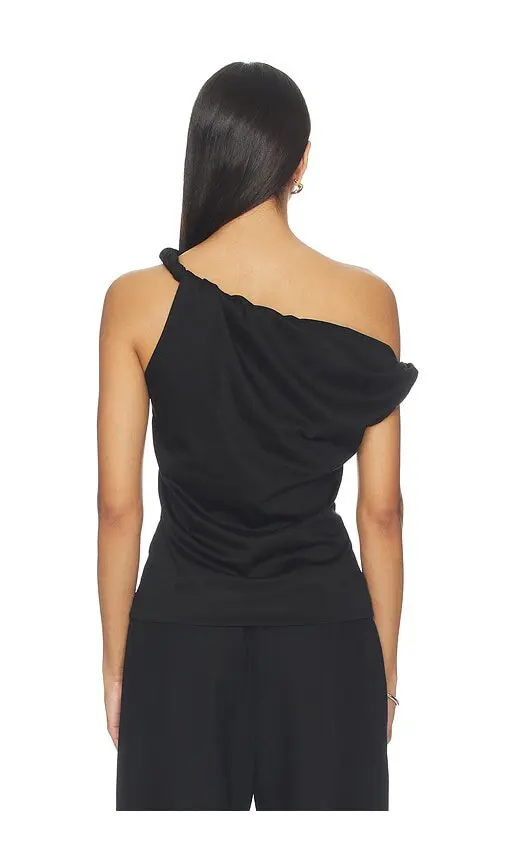 RÓHE Sculptural Cotton Silk Top