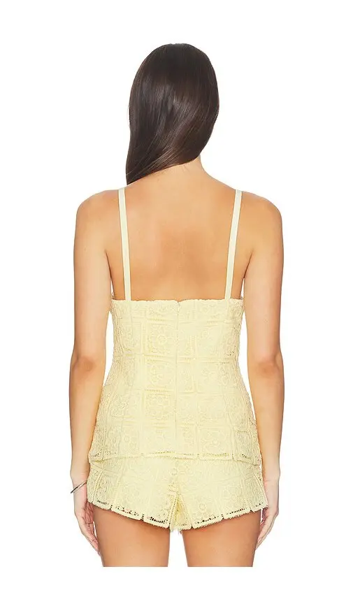 Amanda Uprichard X Revolve Alaska Lace Top