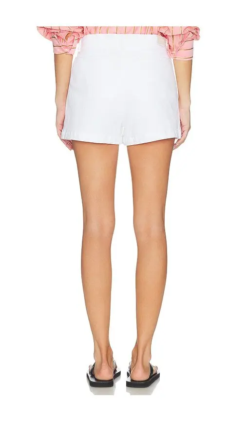 DL1961 Isabel Pleated Denim Shorts