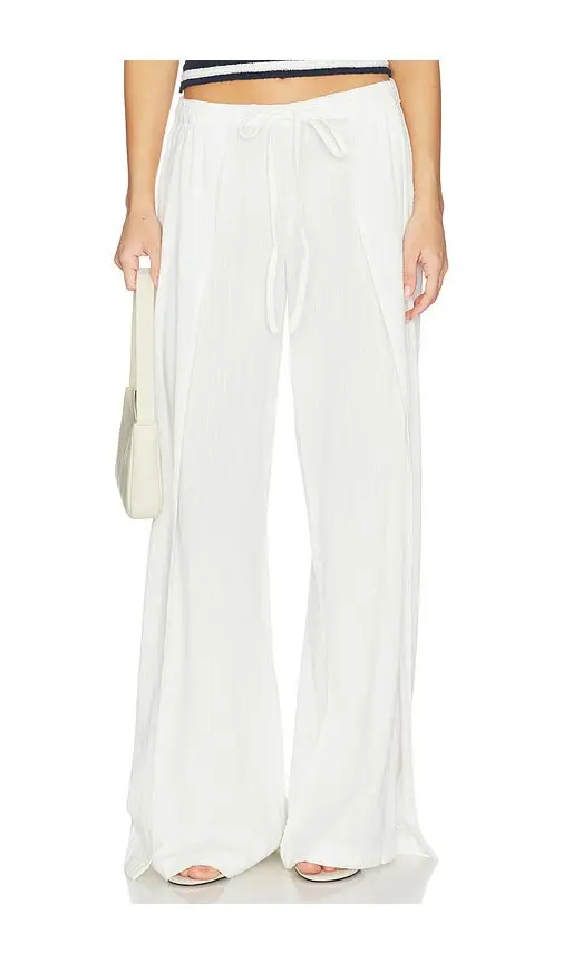 DL1961 Palazzo Relaxed Cotton Gauze Trouser