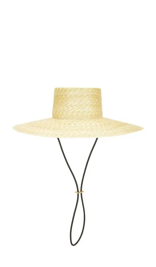 Janessa Leoné Roma Wide Brim Hat - Beige