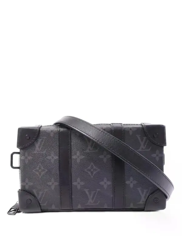 LOUIS VUITTON Soft Trunk Monogram Eclipse Crossbody Bag