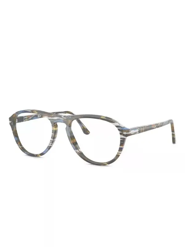 Persol Round-frame Glasses - Grey