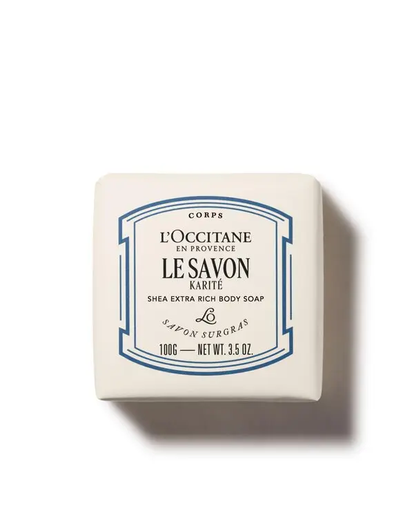 L'OCCITANE Le Savon Shea Extra Rich Body Soap 3.50 Fl Oz - No Color