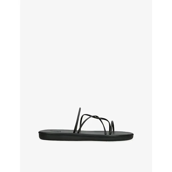 ANCIENT GREEK SANDALS Strappy Flat Leather Sandals
